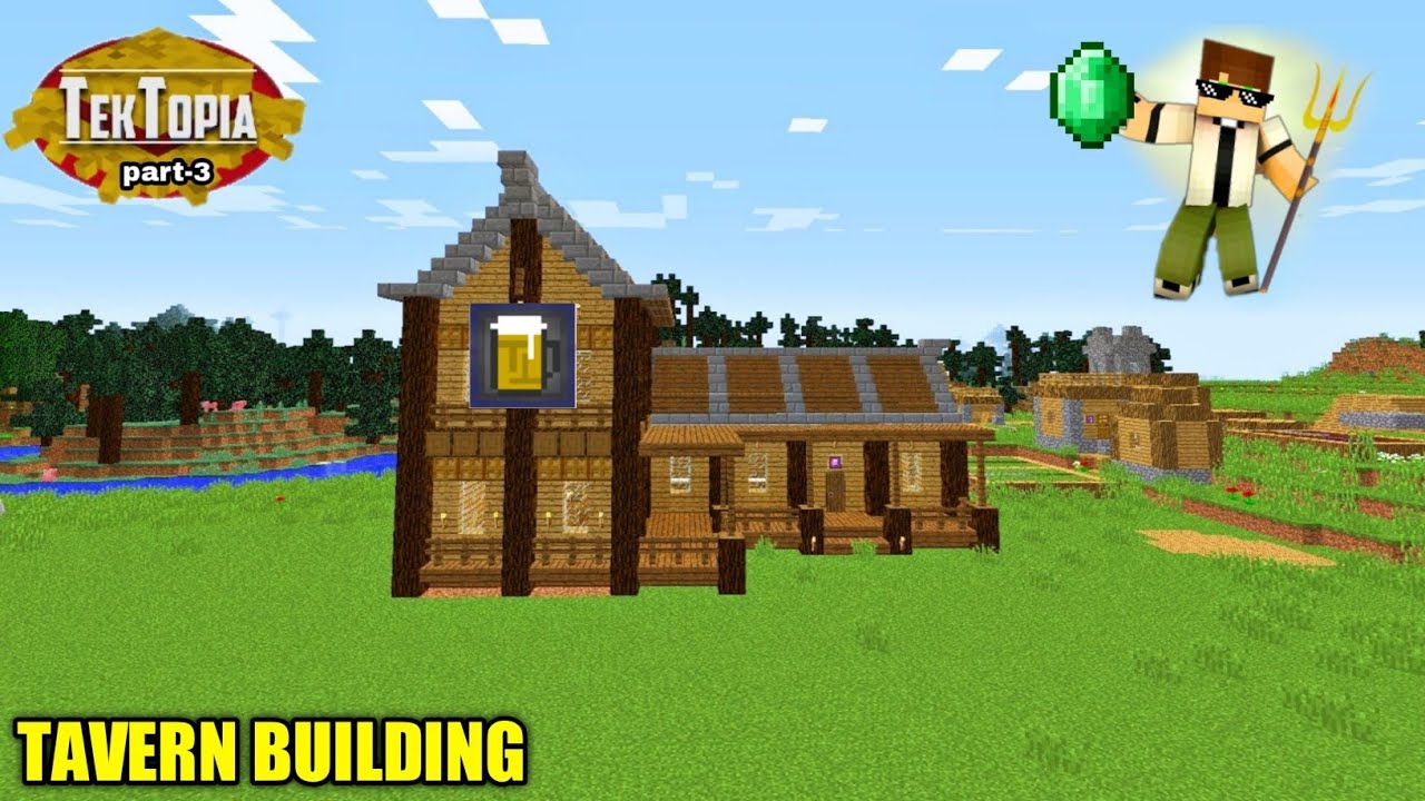 Minecraft Gameplay | Tek Topia Gameplay In Tamil | tavern & bard ...