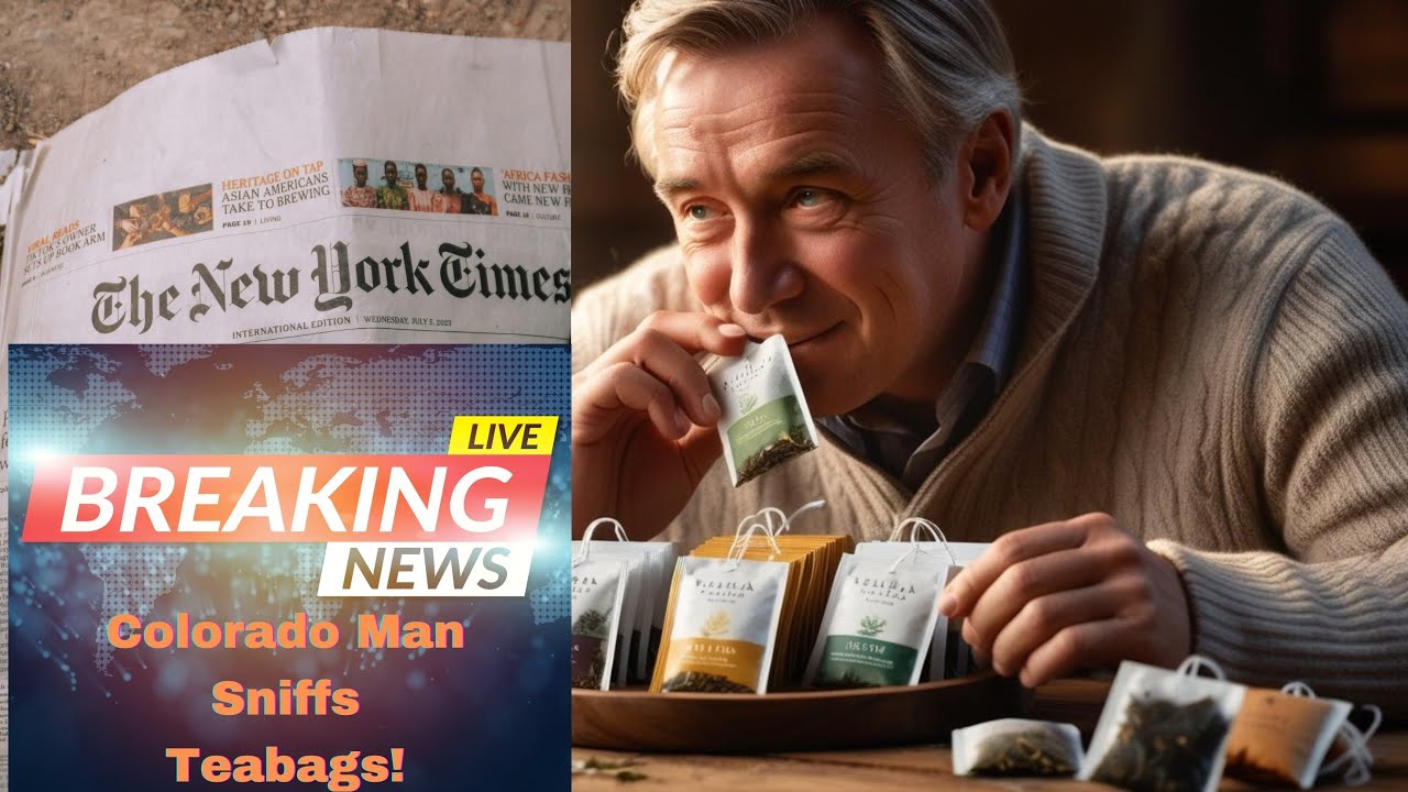 This Guy Sniffs Tea Bags - YouTube