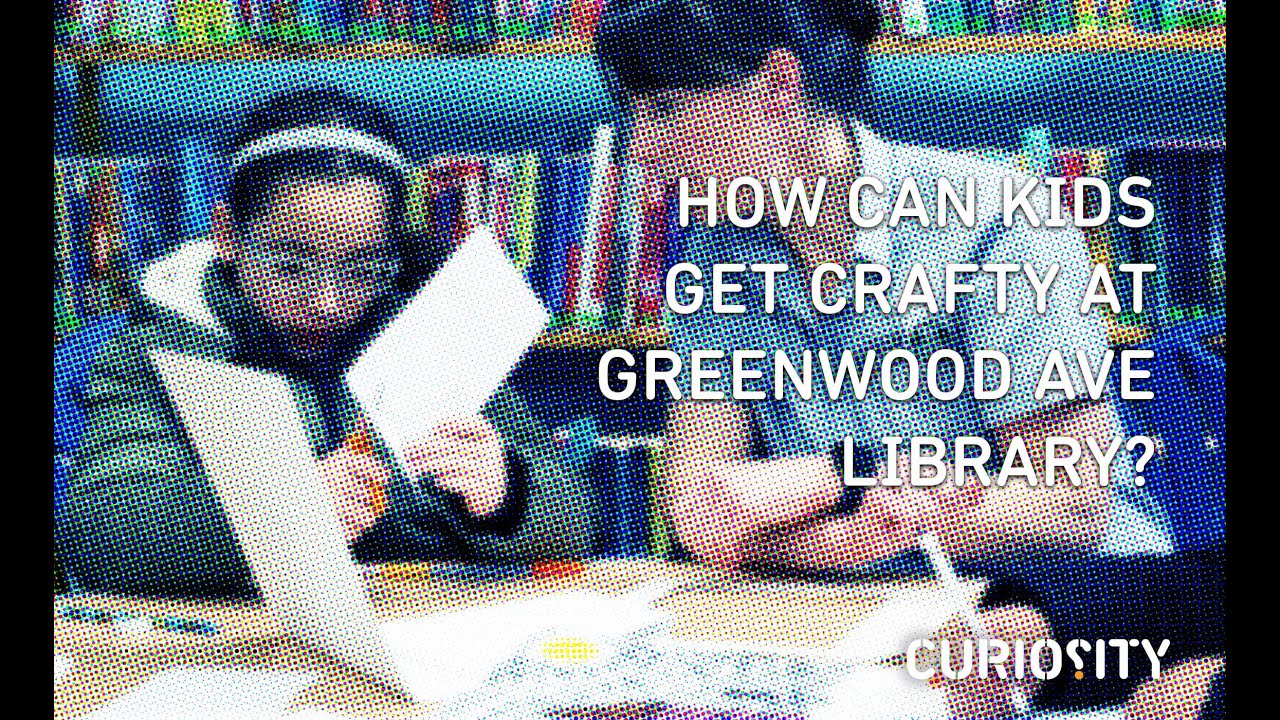 How Can Kids Get Crafty At Greenwood Avenue Library? - YouTube