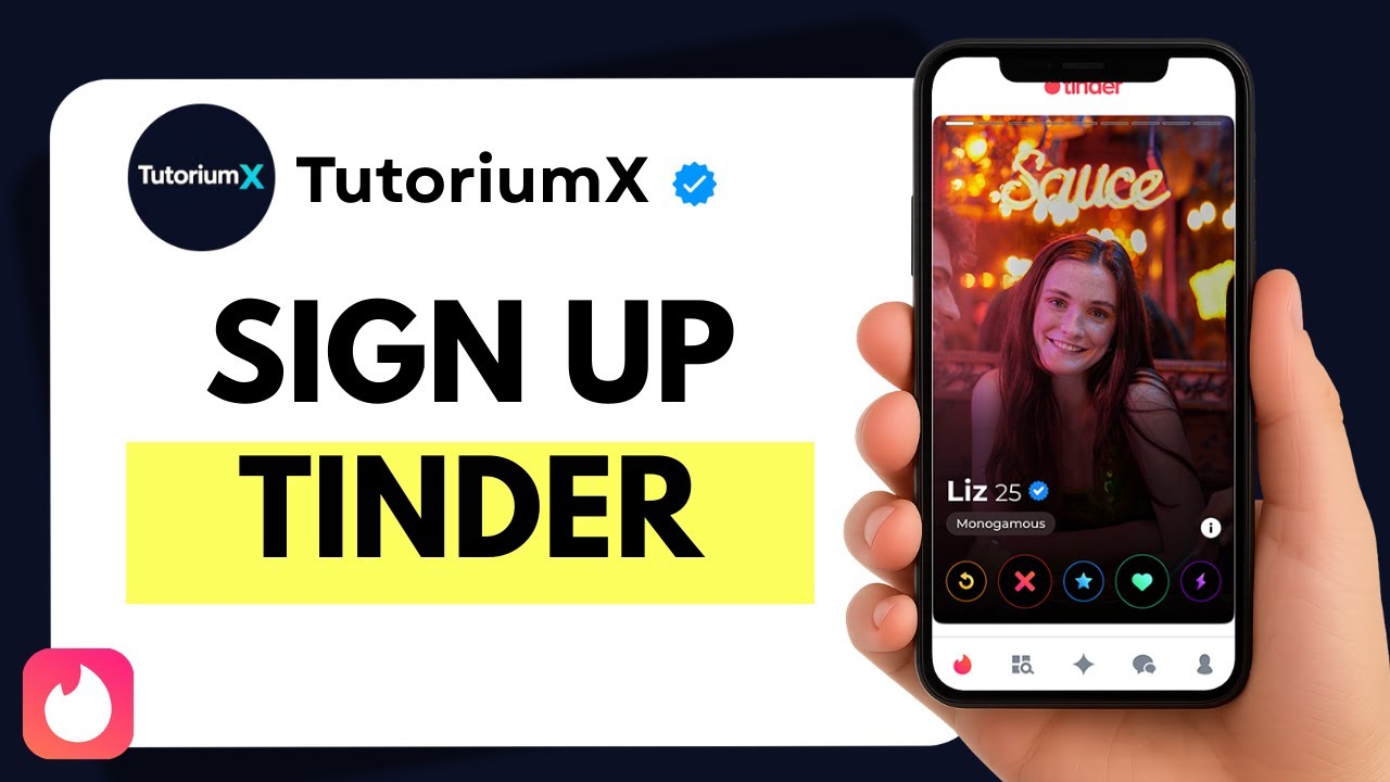 How to Sign Up for Tinder - YouTube