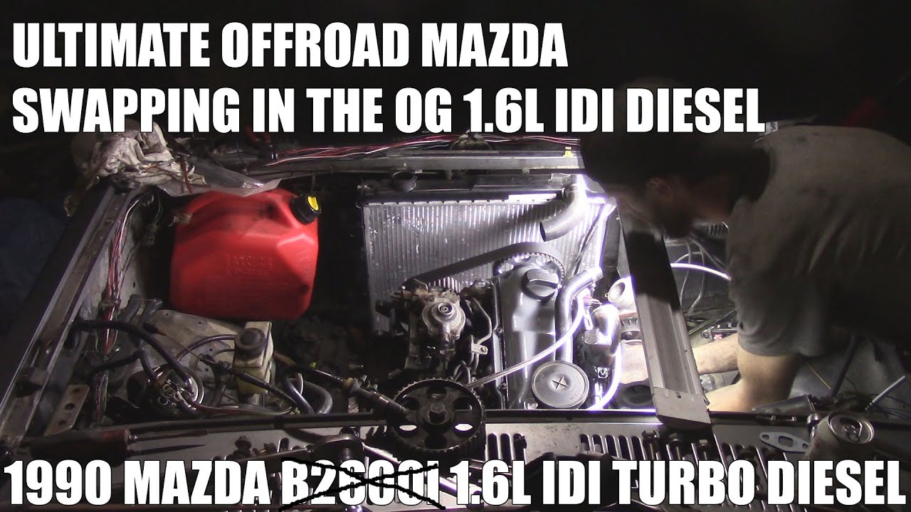 Ultimate Offroad Mazda - Swapping Engines - YouTube