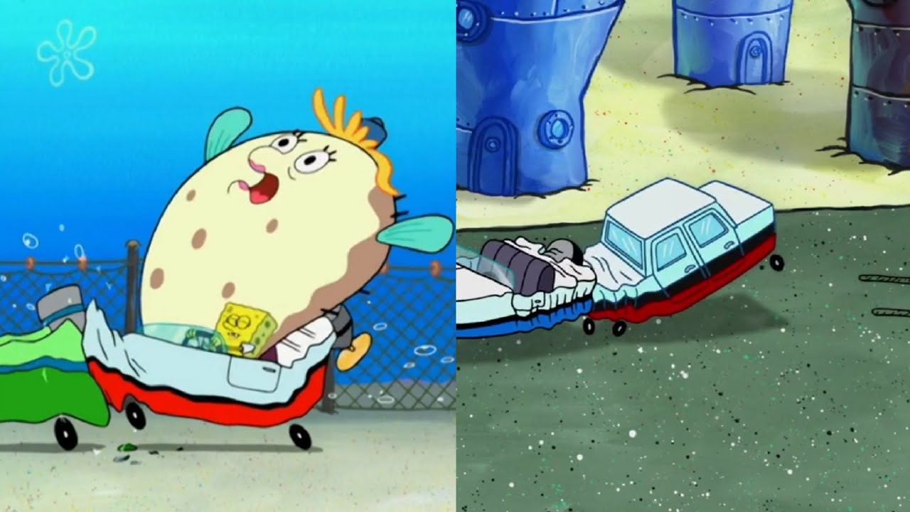 Similar Scenes in SpongeBob #36 - YouTube