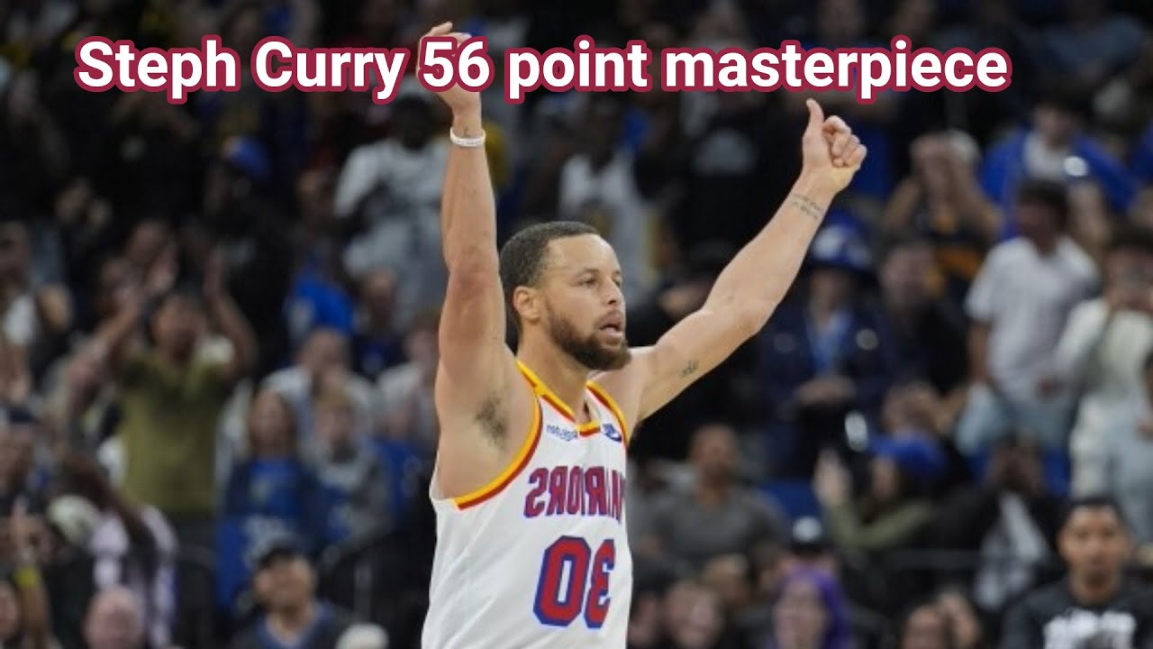 Steph Curry 56 point masterpiece vs. Magic (If Steph Curry was left ...
