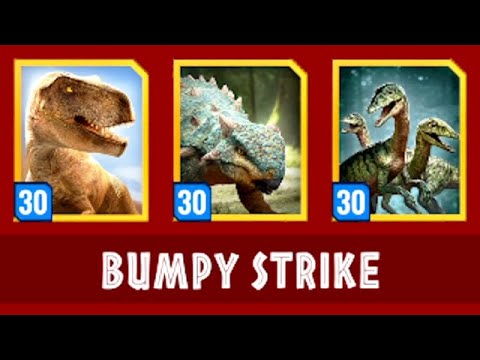 LEVEL 30 BUMPY BOSS EPIC STRIKE (JURASSIC WORLD ALIVE) - YouTube