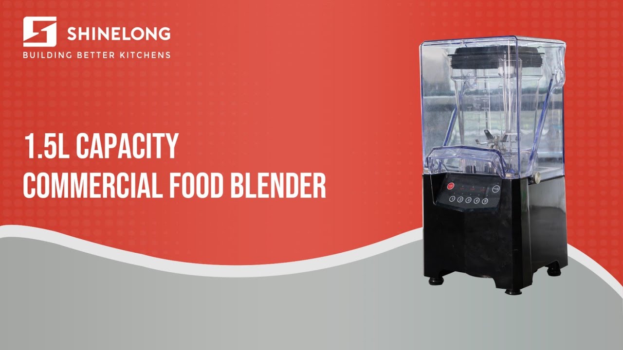 Exploring the Shinelong 1.5L Capacity Commercial Food Blender - YouTube