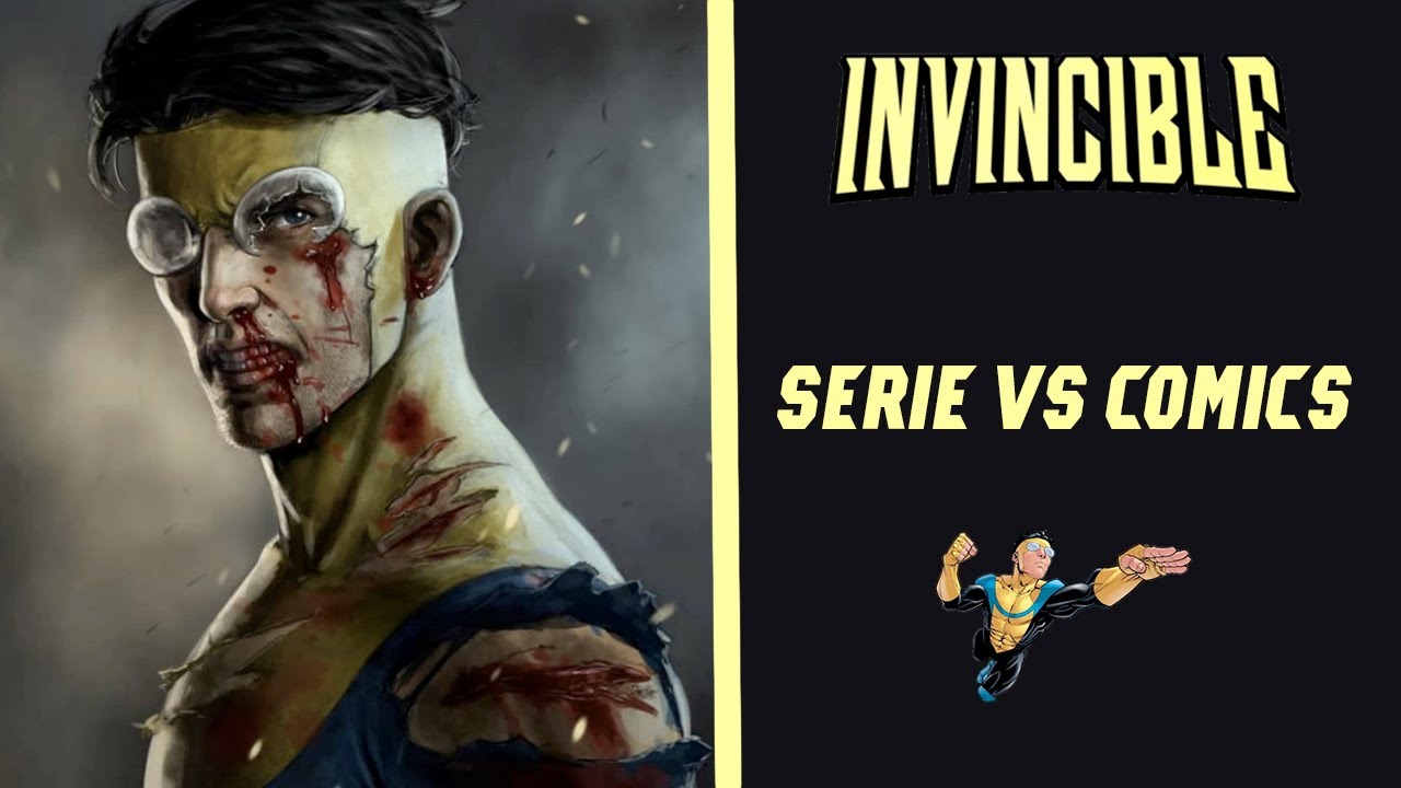 INVINCIBLE | Les différences entre le comics et la série - YouTube