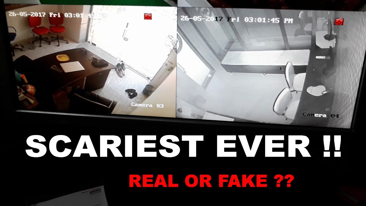 SCARIEST EVER | LIVING PROOF GHOSTS EXIST | Live cctv footage | Real or ...