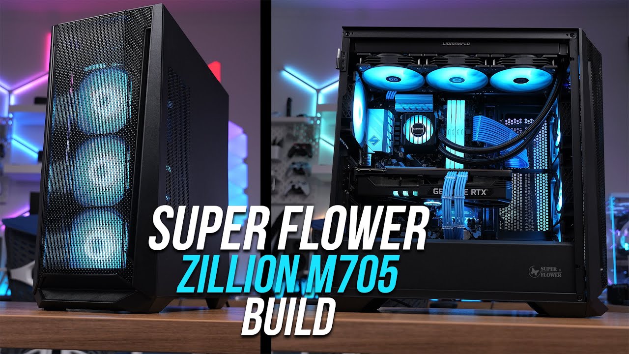 Super Flower Zillion M705 Build Timelapse - YouTube