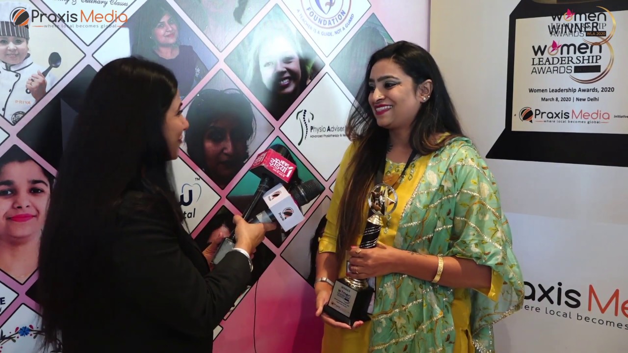 Women Leadership Awards, 2020 - Ms. Deepika Taneja - YouTube