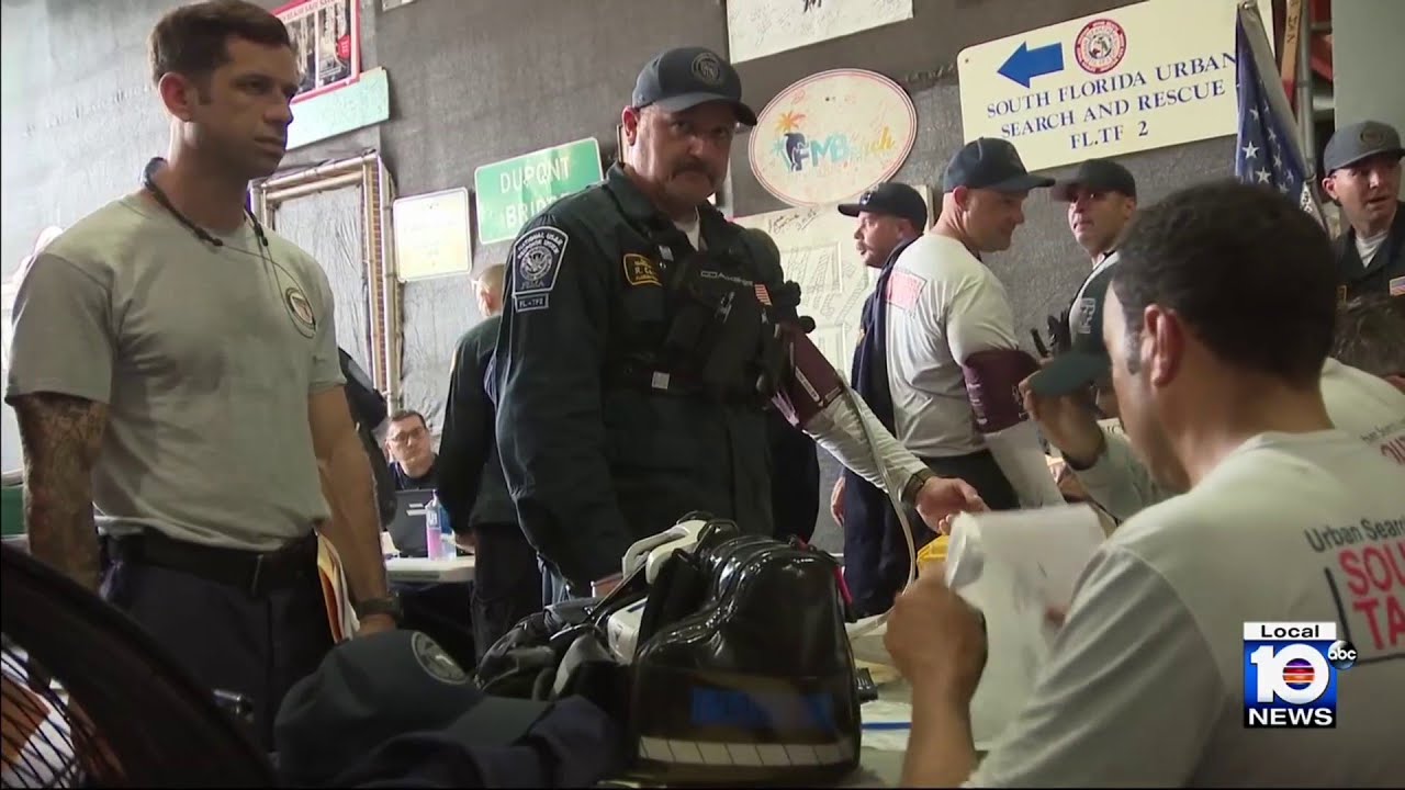 Florida task force prepares for hurricane rescue missions - YouTube