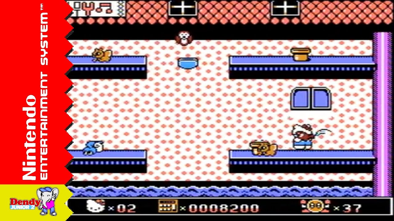 Hello Kitty no Hanabatake [ENG ] (NES) - Longplay - YouTube
