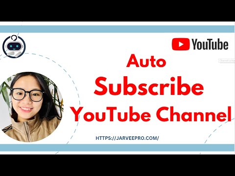 YouTube Subs || Auto Subscribe YouTube Channels #jarveepro - YouTube