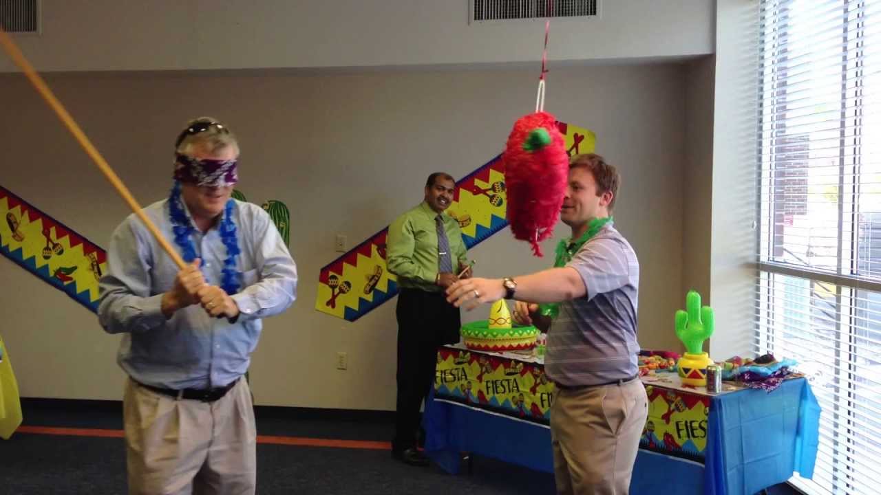 Swinging At The Piñata - David Swanger - YouTube