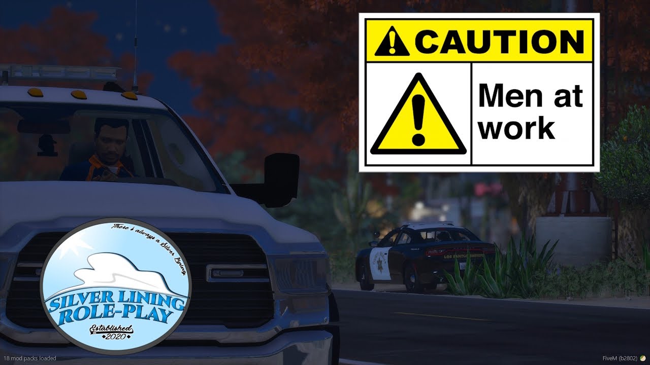 SLRP🔴| Men at Work | Police Roleplay - YouTube