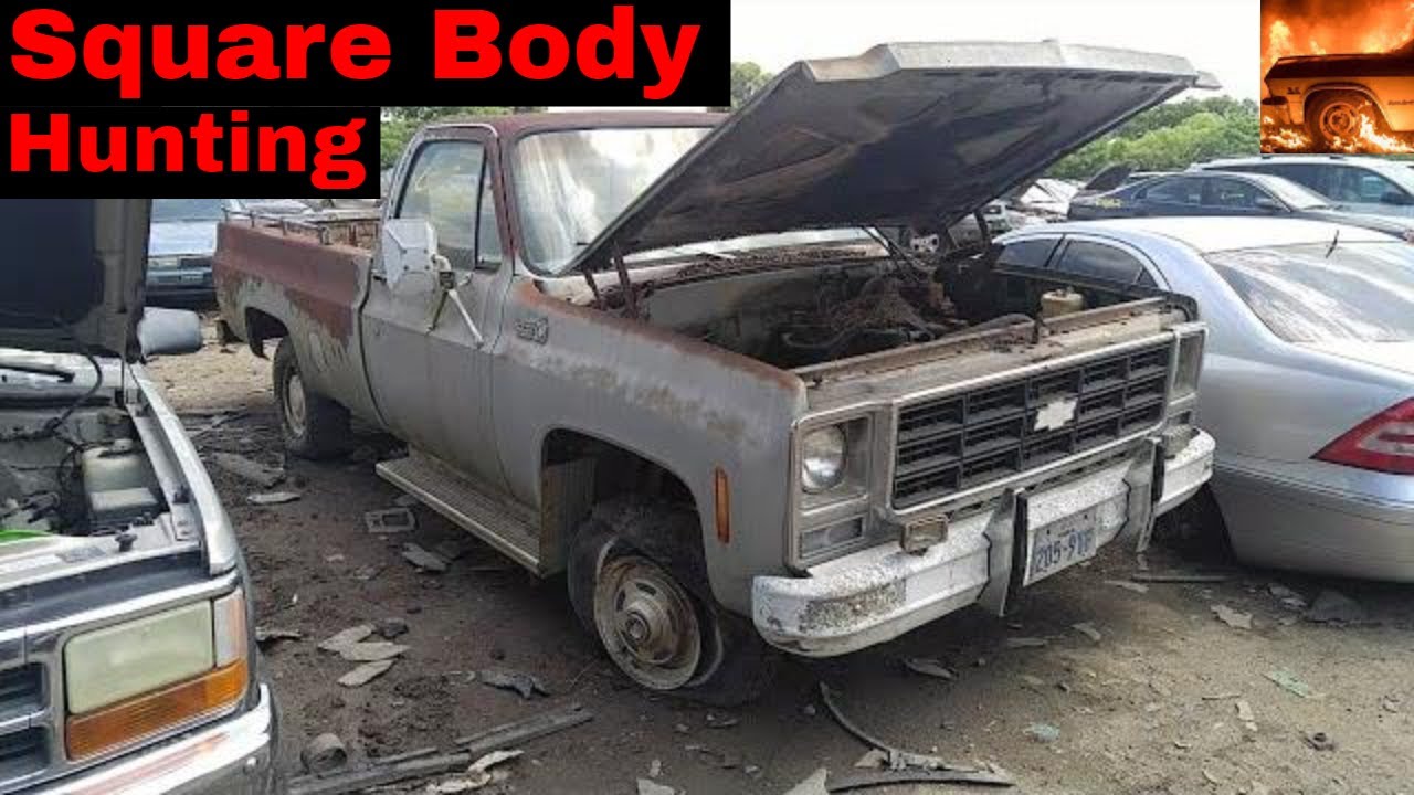 Square Body Junk Yard Hunting - YouTube