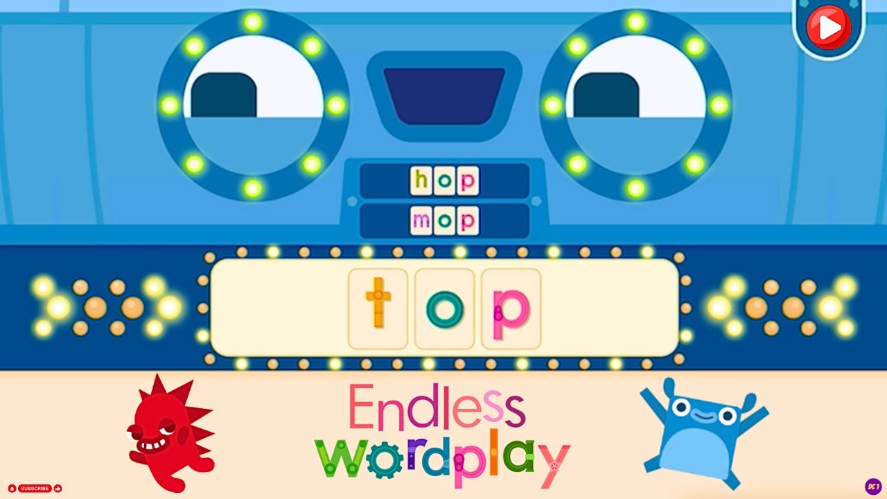 Endless Wordplay Adventure: Learn to Read and Spell with HOP, MOP & TOP ...