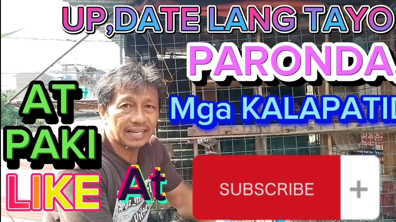 UP DATE AT PARONDA, LANG MUNA TAYO MGA KALAPATID's... - YouTube