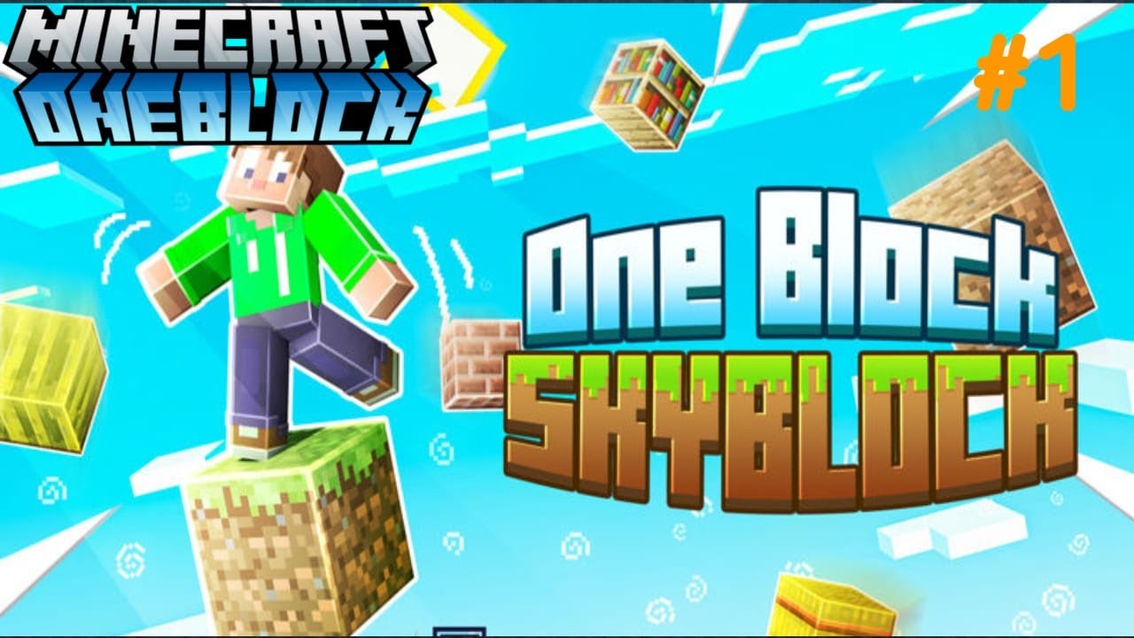 SURVIVING ON A SINGLE BLOCK | MINECRAFT ONEBLOCK #1 - YouTube