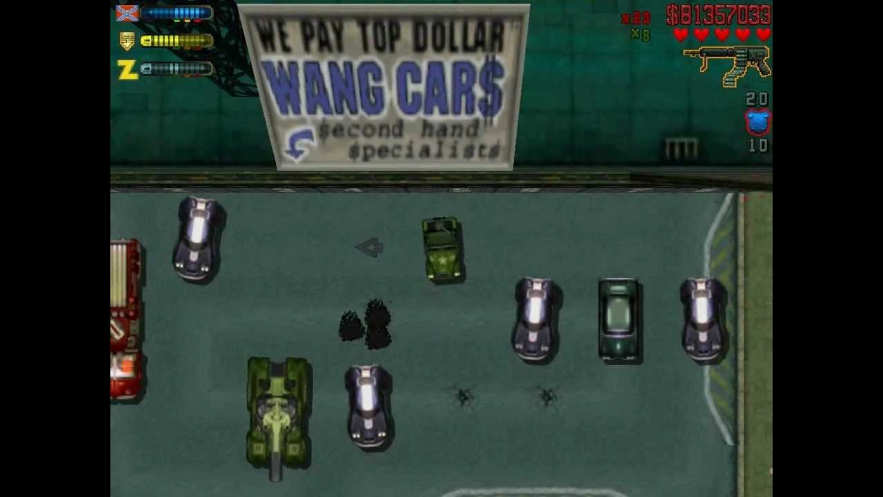 GTA 2 - Бонус из секретных машин во 2 районе! - YouTube