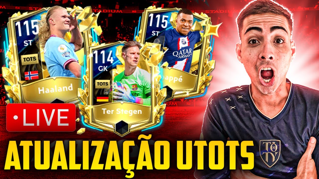 LIVE ON 🔴 ÚLTIMA ATT DOS UTOTS 🔴 FIFA MOBILE 23 VEM PRA LIVE - YouTube