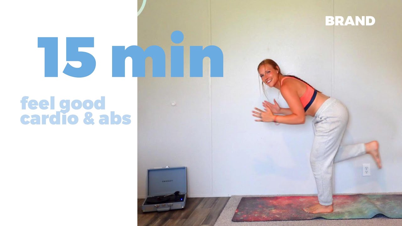 15 MIN STANDING ABS & CARDIO WORKOUT (small space friendly ...
