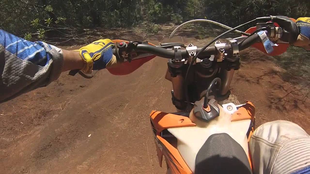 KTM Hill Climbs in Paradise Hawaii - YouTube