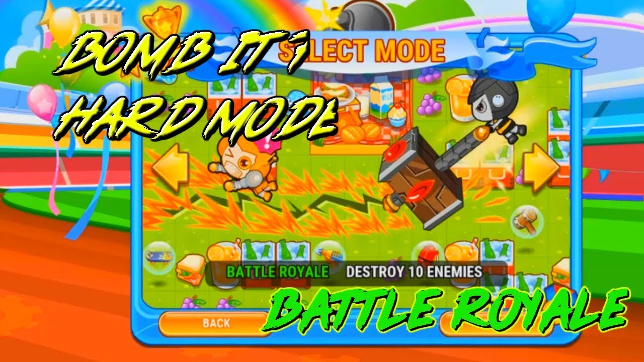 Bomb it 7 | Battle Royale | Hard Mode - YouTube