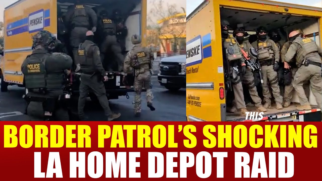 Border Patrol’s Shocking LA Home Depot Raid | US Rmmigration Raids ...