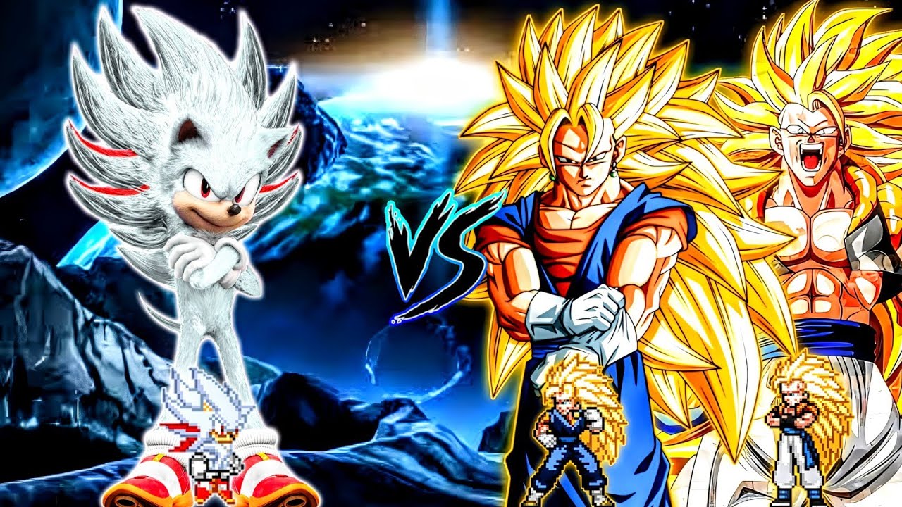 Shadic OP V2 (all form) (New) VS Gogeta SSJ3 OP & Vegito SSJ3 OP in Jump Force Mugen - YouTube