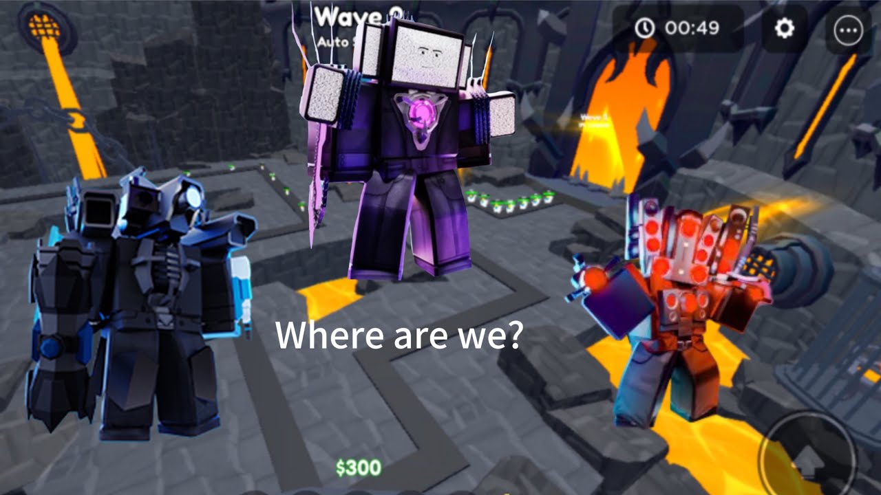 Ttd titans meet each other…(toilet tower defence) - YouTube
