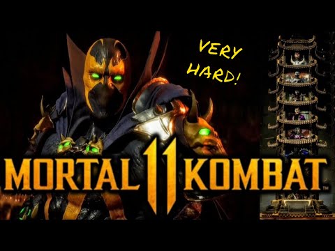 MK11 *SPAWN* VERY HARD KLASSIC TOWER GAMEPLAY!! (NO MATCHES LOST)