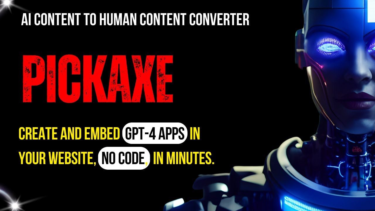 Create AI-Powered Apps with Pickaxe in Minutes | Pickaxe Demo - YouTube