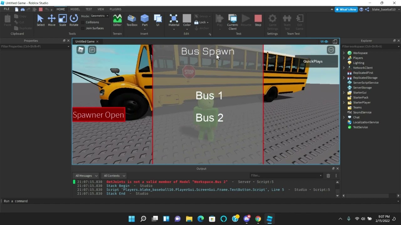 (Part 2) How to make a school BUS GAME on ROBLOX STUDIO! (UI Customize ...
