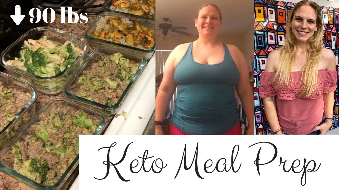 Easy Keto Meal Prep for Weight Loss - YouTube