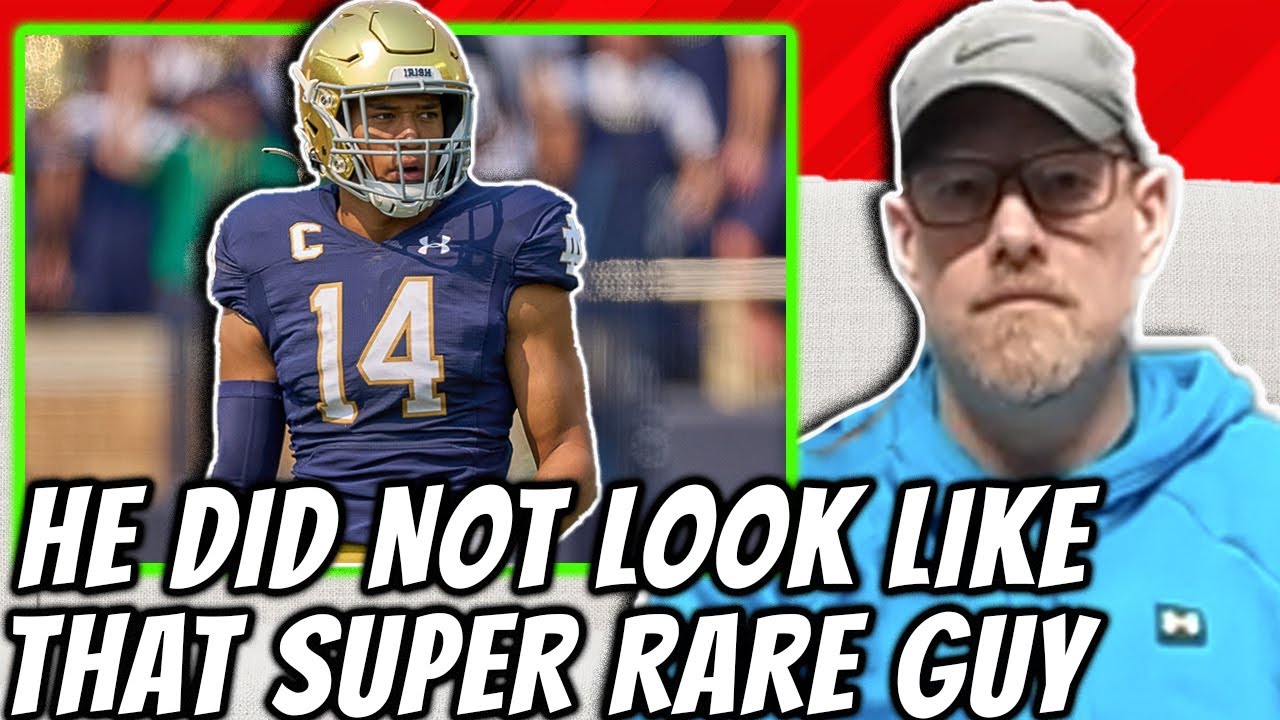 NFL Draft Scout Scott Bischoff DESTROYS Kyle Hamilton - YouTube