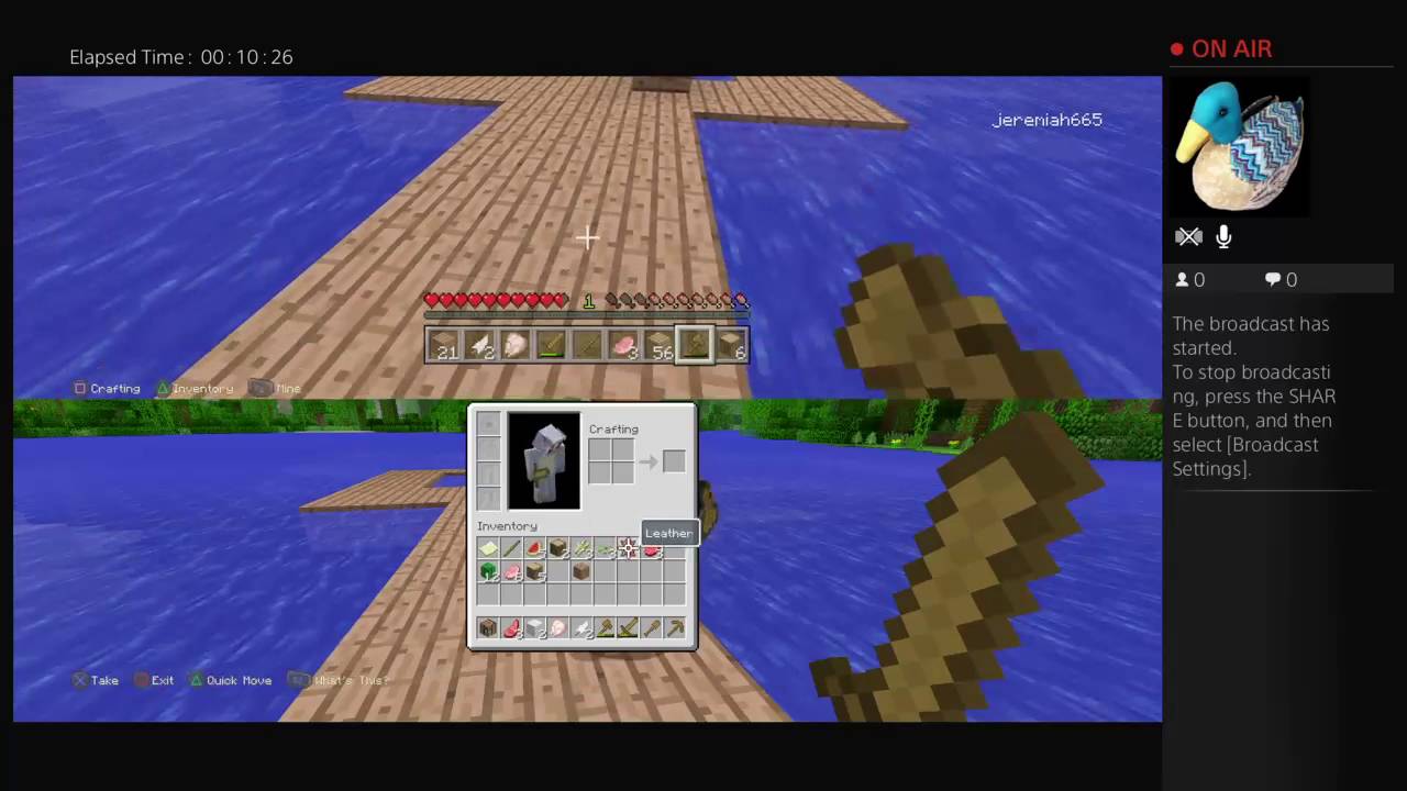 Minecraft PS4 Multiplayer Survival (Part 1) - YouTube
