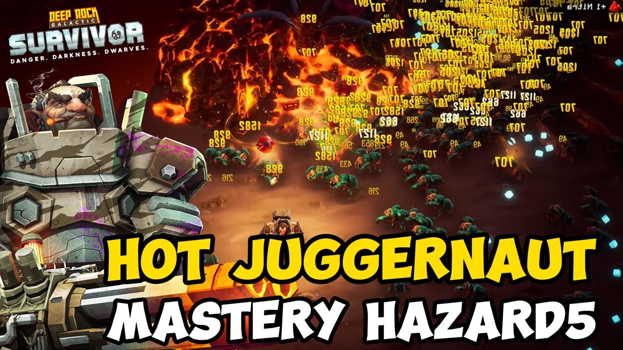 Fire Build For The Juggernaut Mastery On Hazard5 | Deep Rock Galactic ...