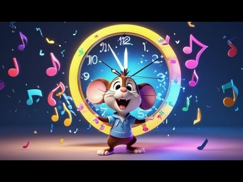 Tick Tock Mouse and the Clock | Fun Nursery Rhyme for Toddlers ...
