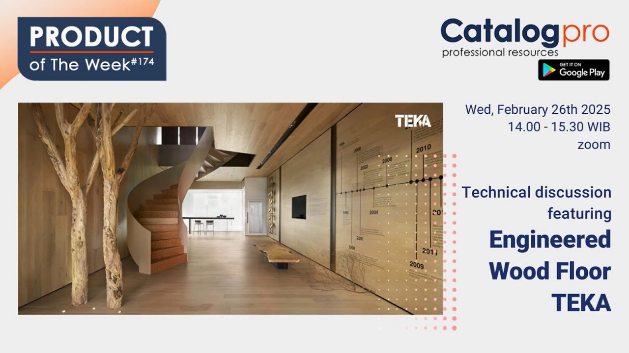 Product of The Week Video: Engineered Wood Floor by TEKA - YouTube