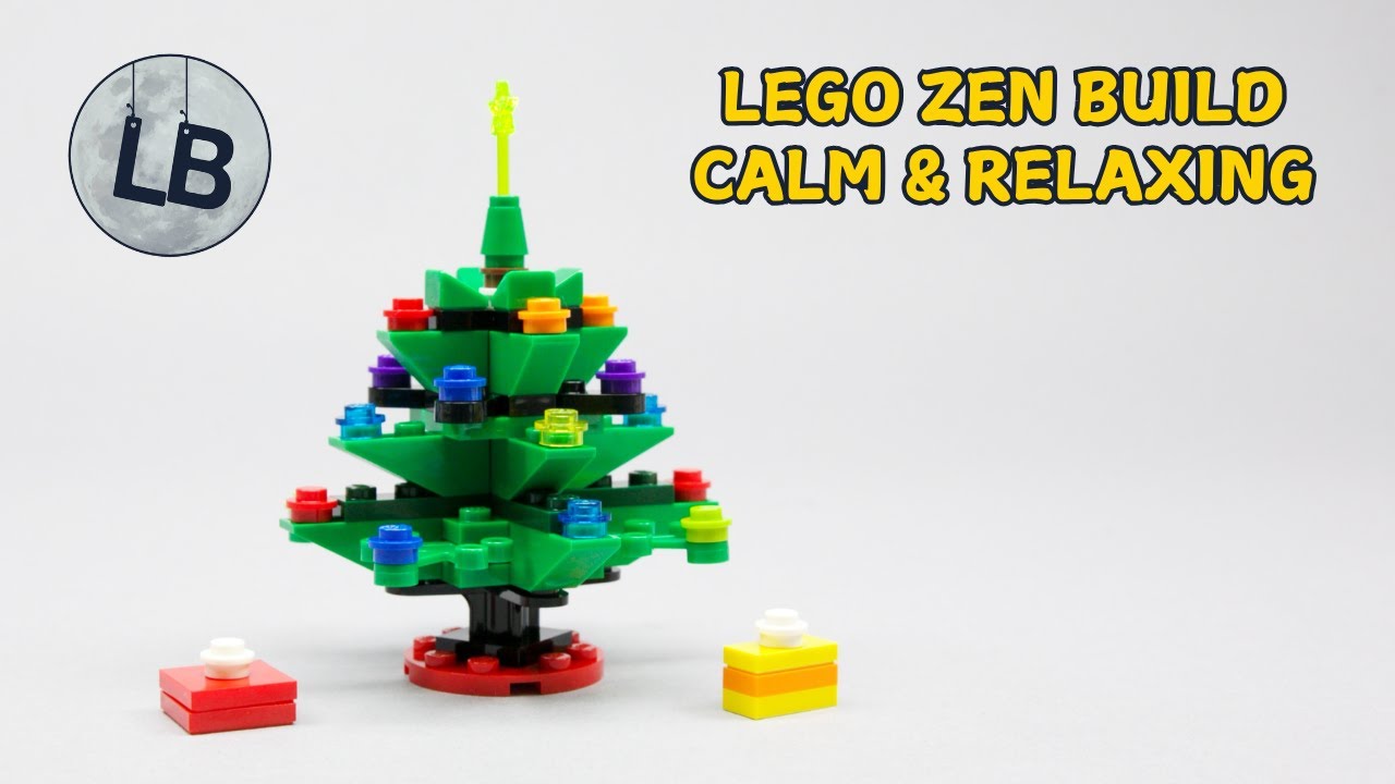 LEGO 30576 - Holiday Tree | LEGO Zen Build | Calm & Relaxing - YouTube