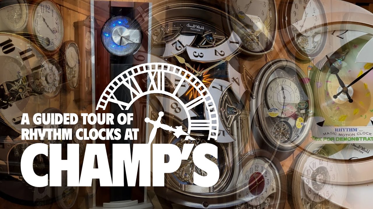 Rhythm Clocks At Champ's Clock Shop: A Guided Tour! | October 2024 ...