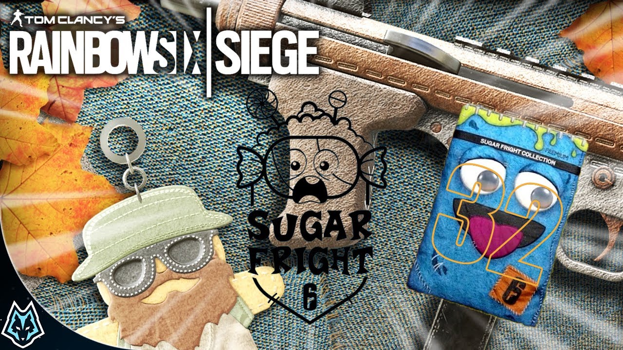 All NEW 32 Sugar Fright Packs in Rainbow Six - YouTube