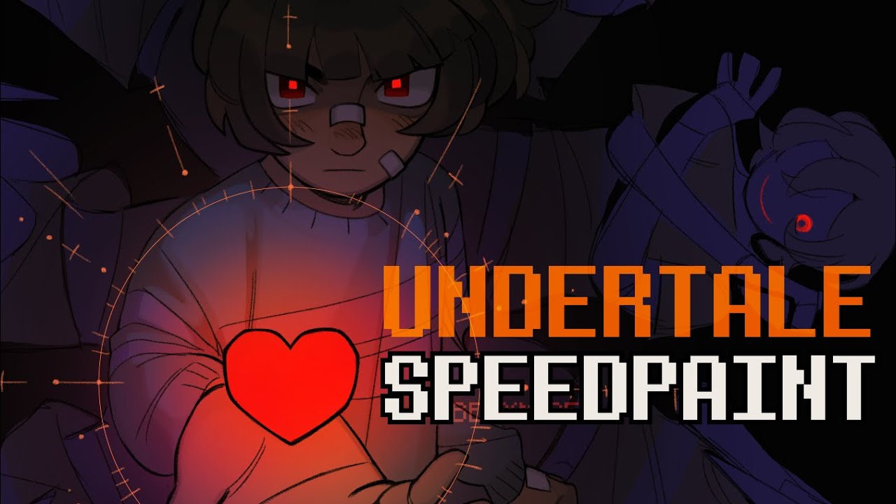 FAINT GLOW - undertale (speedpaint) - YouTube