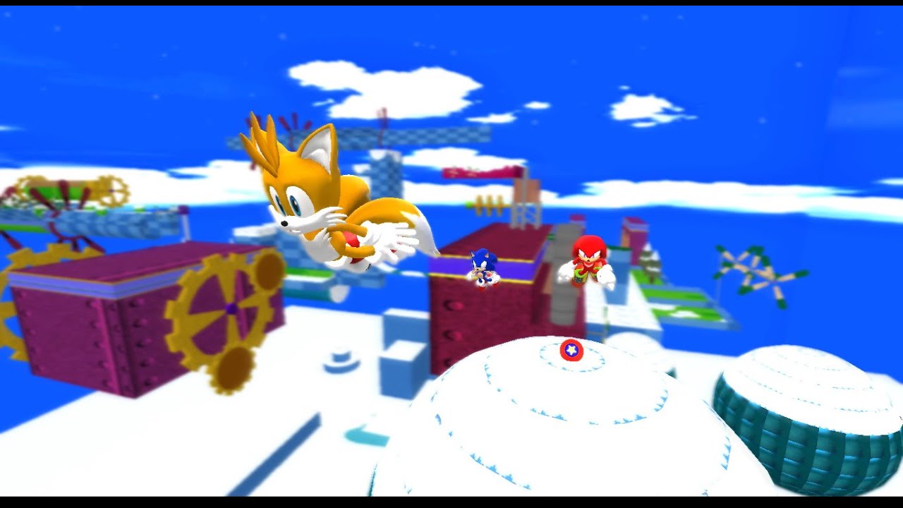 Sonic World: Frozen Factory W/Team Sonic - YouTube