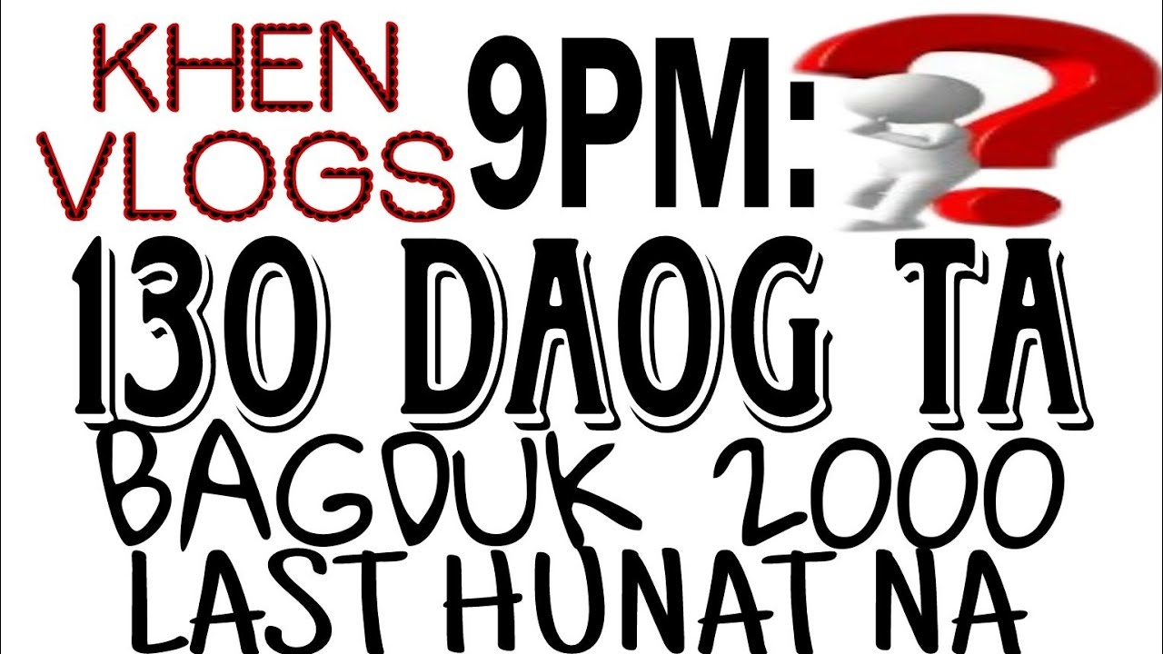 130 DAOG TA GUYS || 9PM TARGET 2000 LAST HUNAT || SEPTEMBER 26,2024 ...