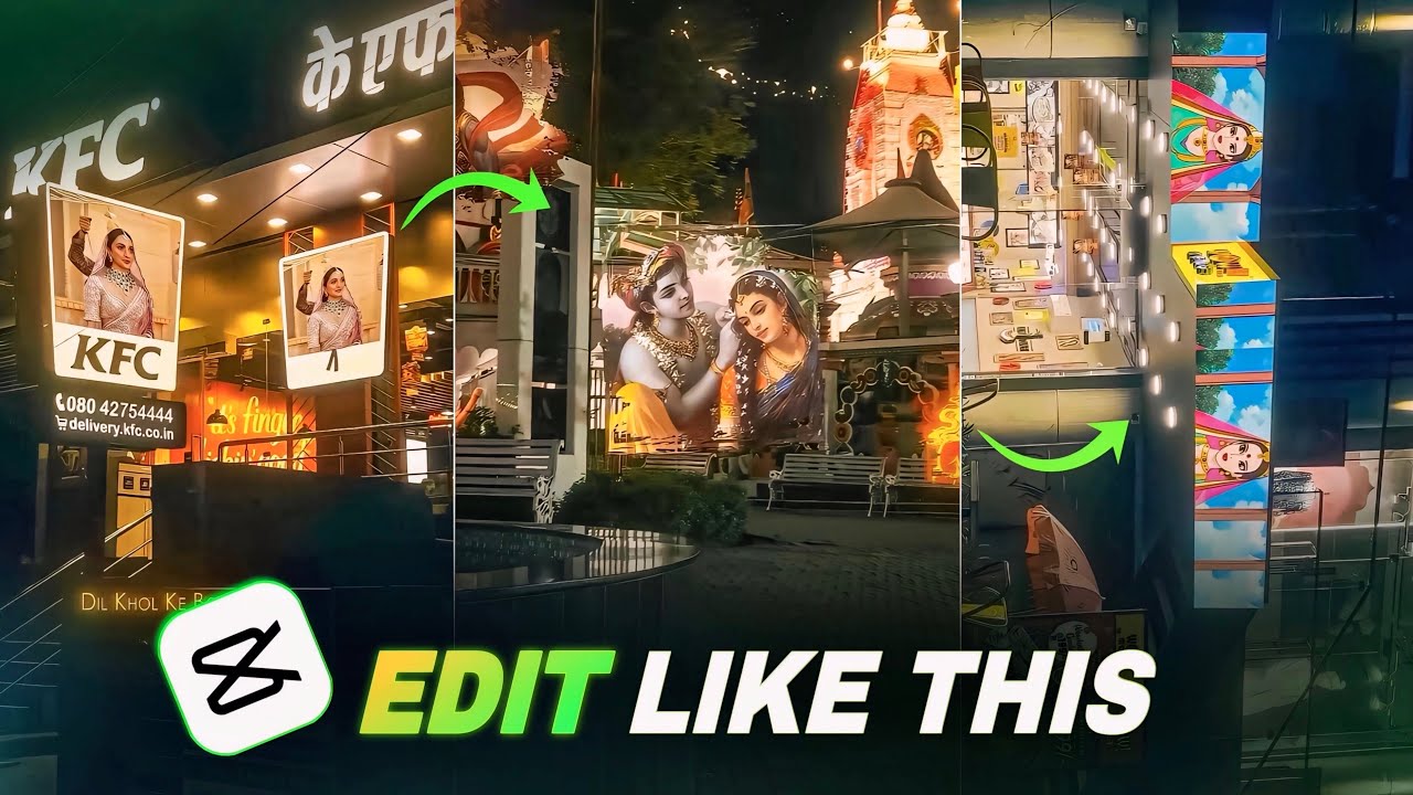 CITY EDIT like Editing Edition | 3D display Effect in mobile (CapCut ...