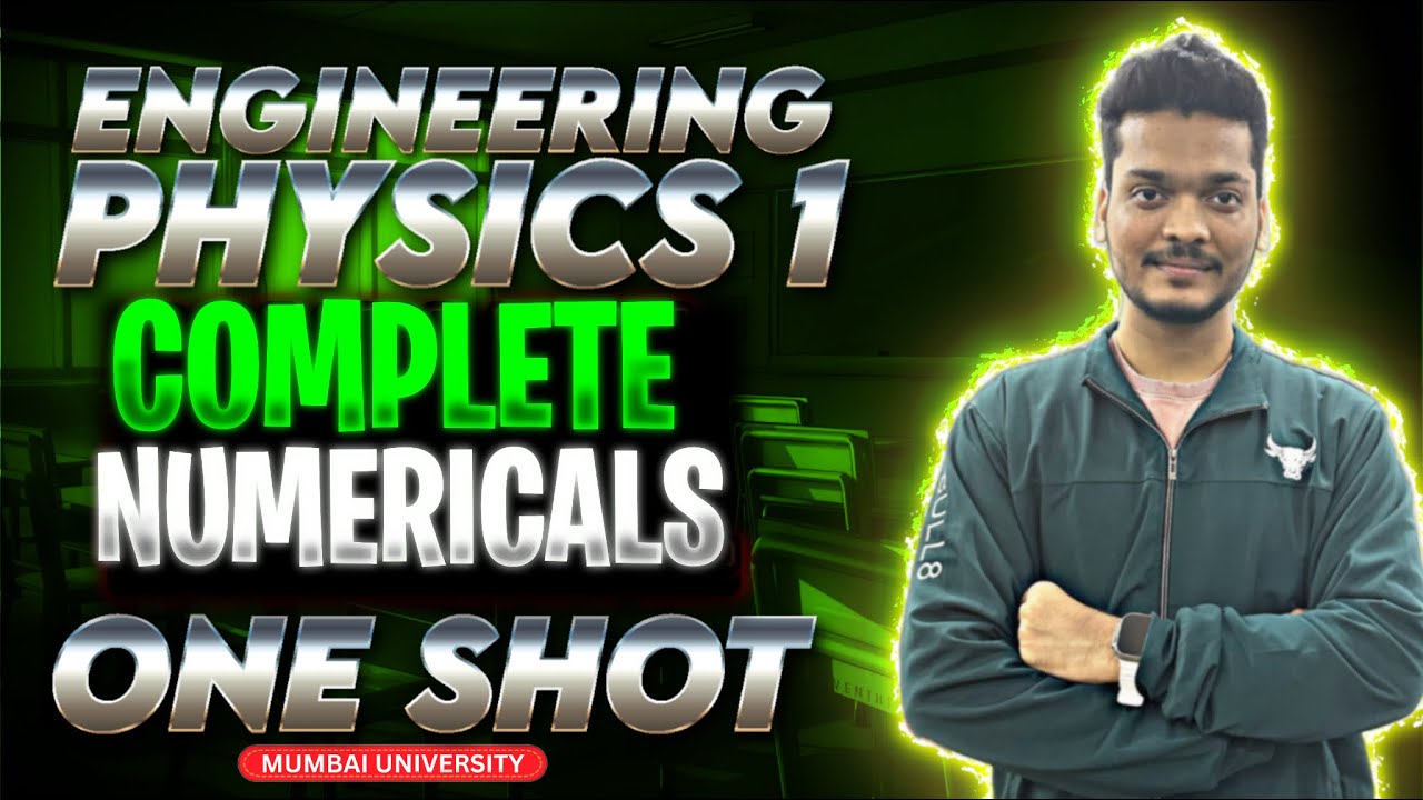 ⚛️Semiconductor Numerical Engineering Physics 1 | Part 2 | Mumbai University #sem1 #mu # ...