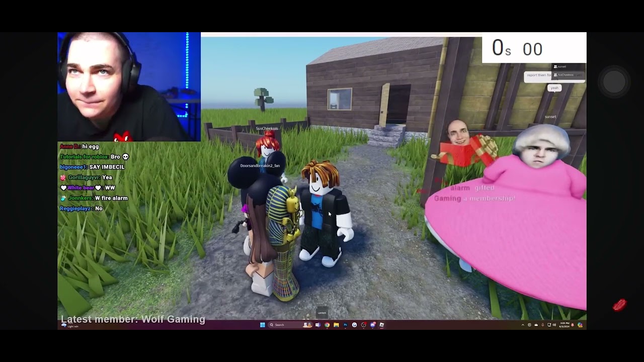 @steak69 breaks the record for the roblox ban speedrun (13 seconds ...