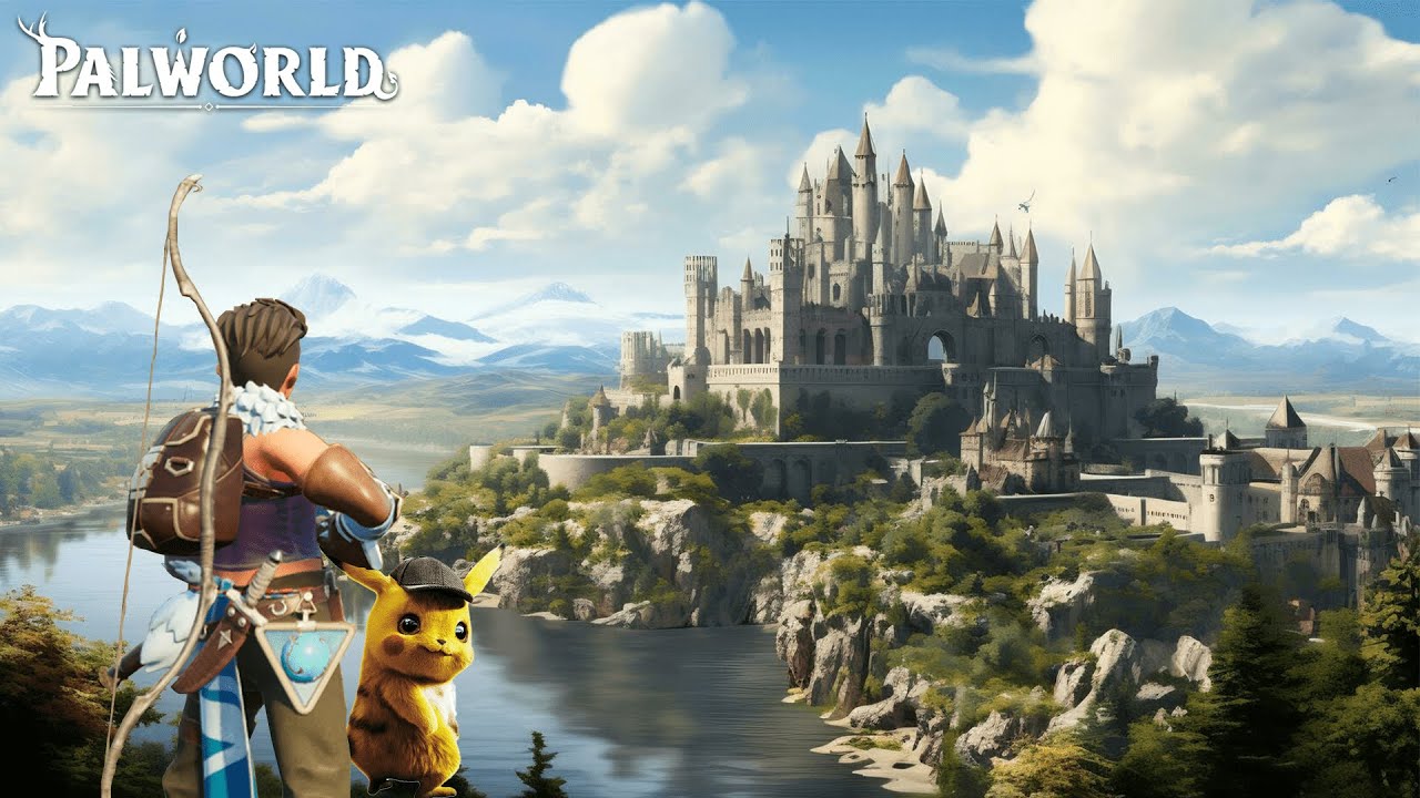 I FOUND A BEAUTIFUL CASTLE OF THE PALWORLD #10 | PALWORLD GAMEPLAY ...