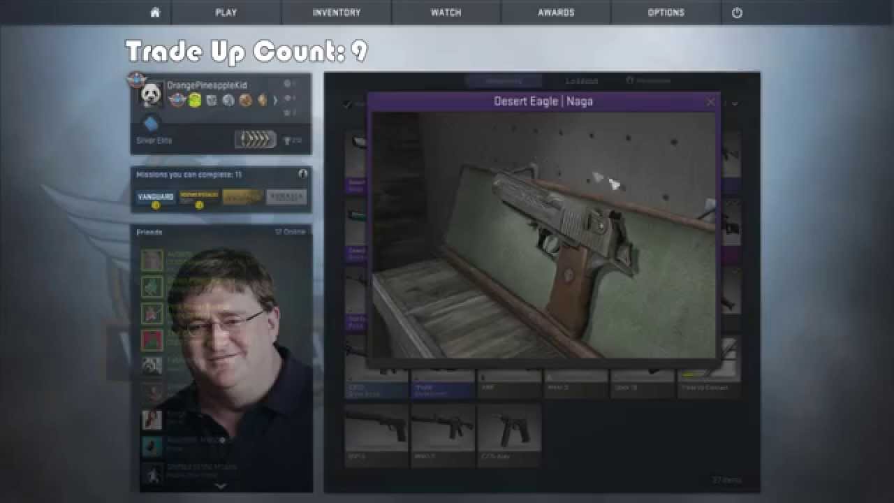 CS:GO Trolled by Gaben (Trade up Contracts) - YouTube